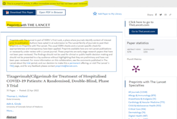 Preprints and Preprint Server Update - Science Editor