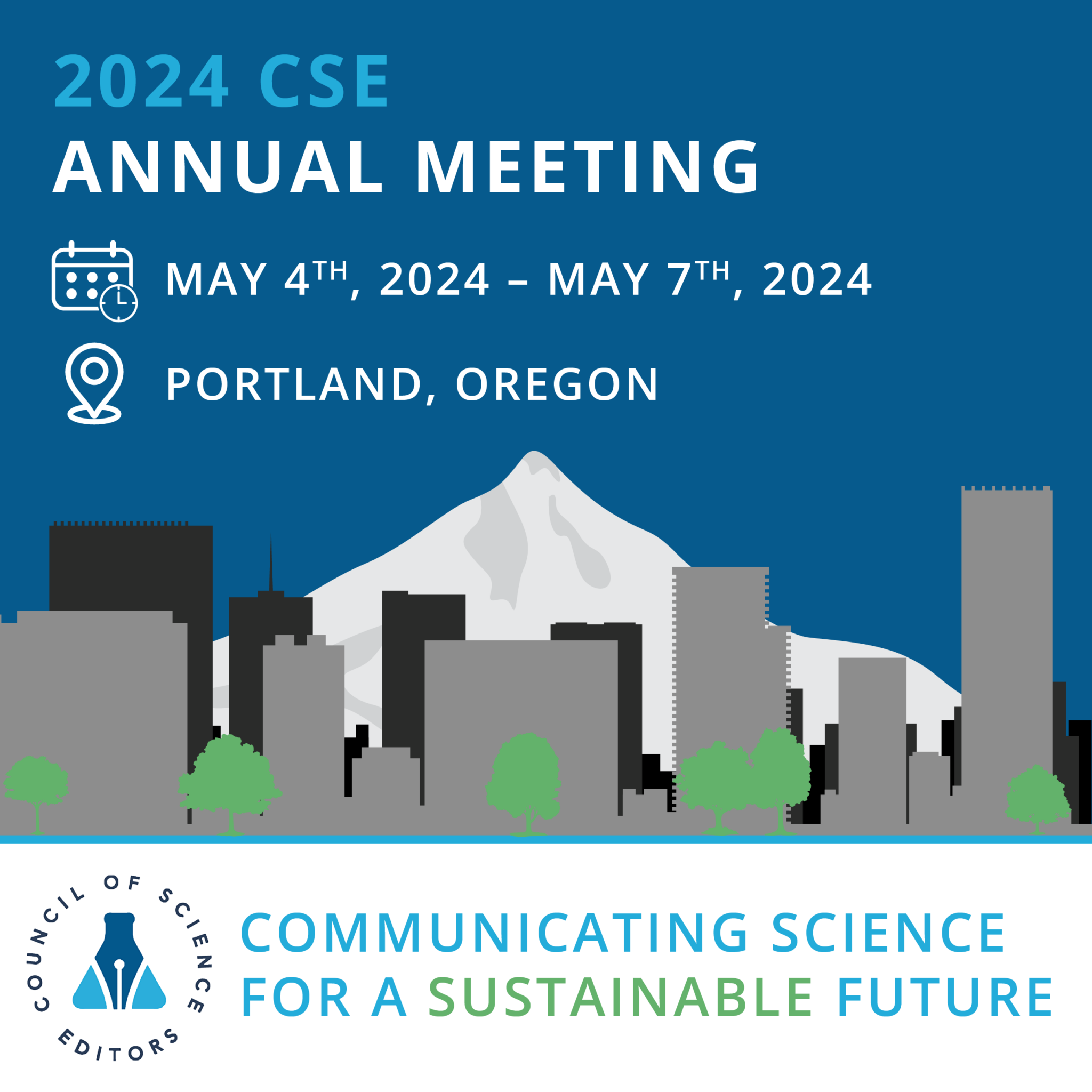 CSE 2024 Annual Meeting: Communicating Science for a Sustainable Future ...